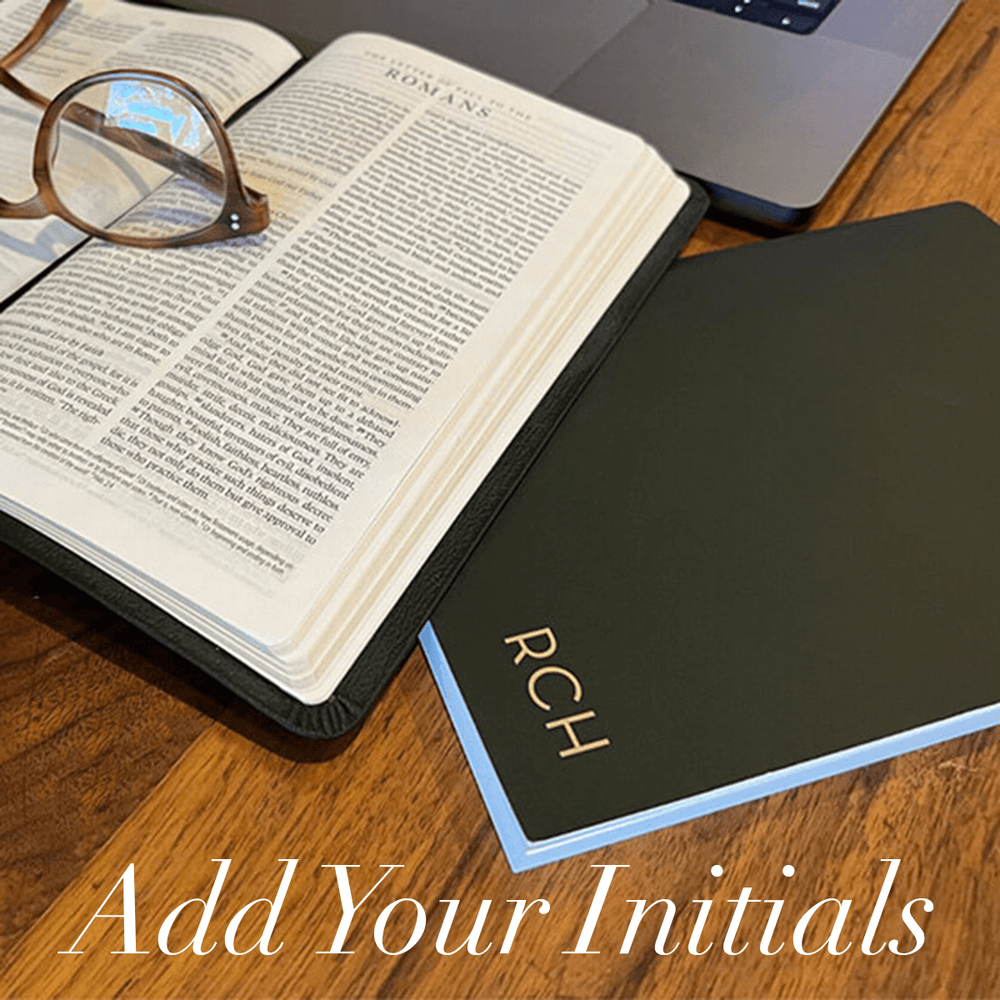 Bible Journal for Men | Green Argyle | Paper Sunday