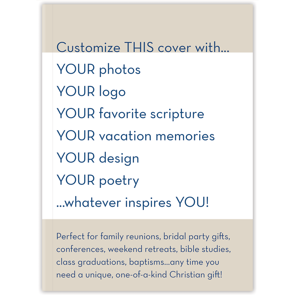 Christian Journal | Custom Design Your Cover | Paper Sunday
