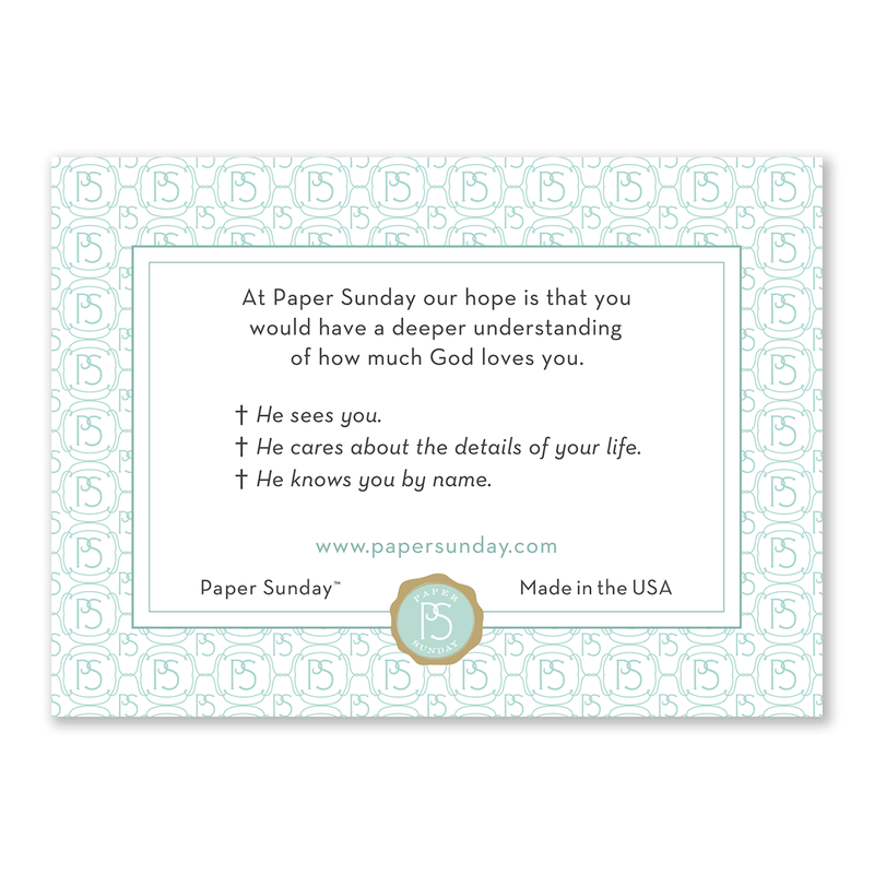 Prayer Cards | Personalized | Blue