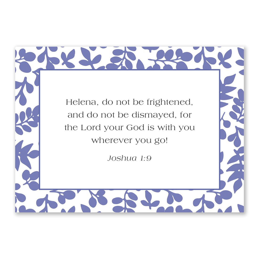 Prayer Cards | Women | Blue