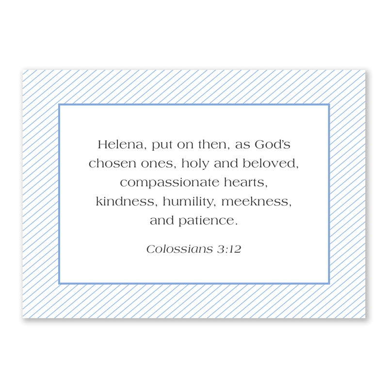 Prayer Cards | Women | Blue