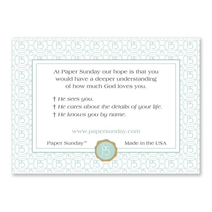 Prayer Cards | Women | Blue